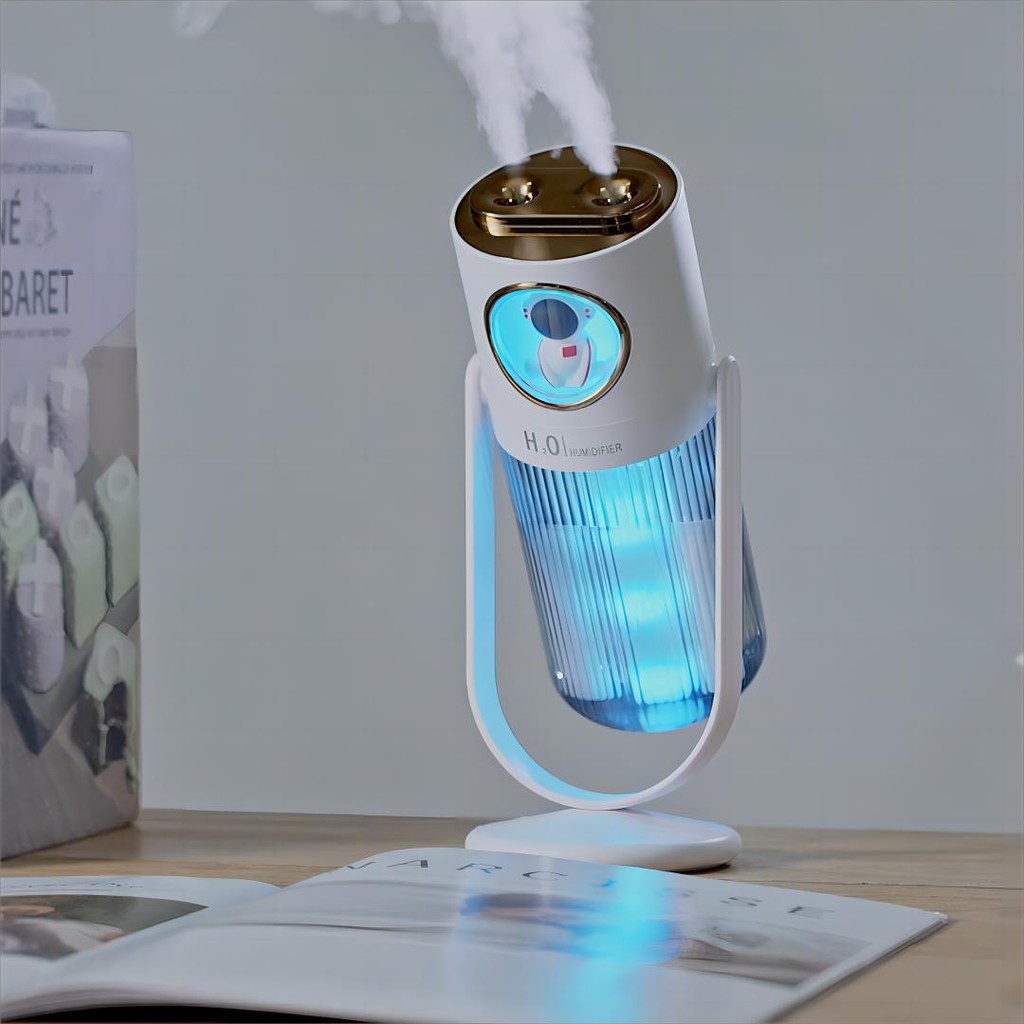 New Bedroom Dual Spray Wireless Humidifier Office Home Air ...
