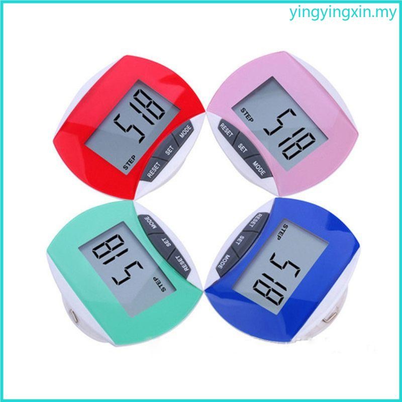 YIN Pocket Step Counter Portable LCD Pedometer with Calories Burned ...