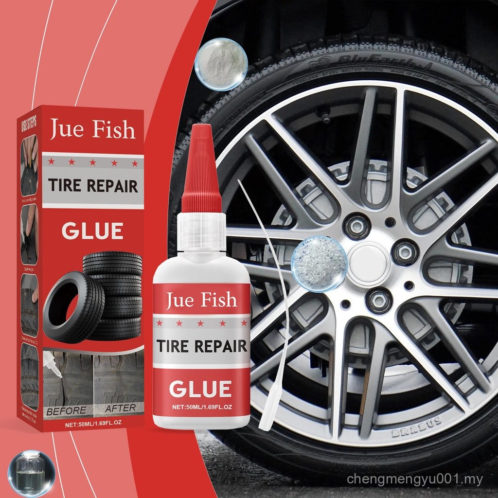 Pembaikan tayar ikan-ikan gam calar retak tayar sisi lembut mengisi gam ...