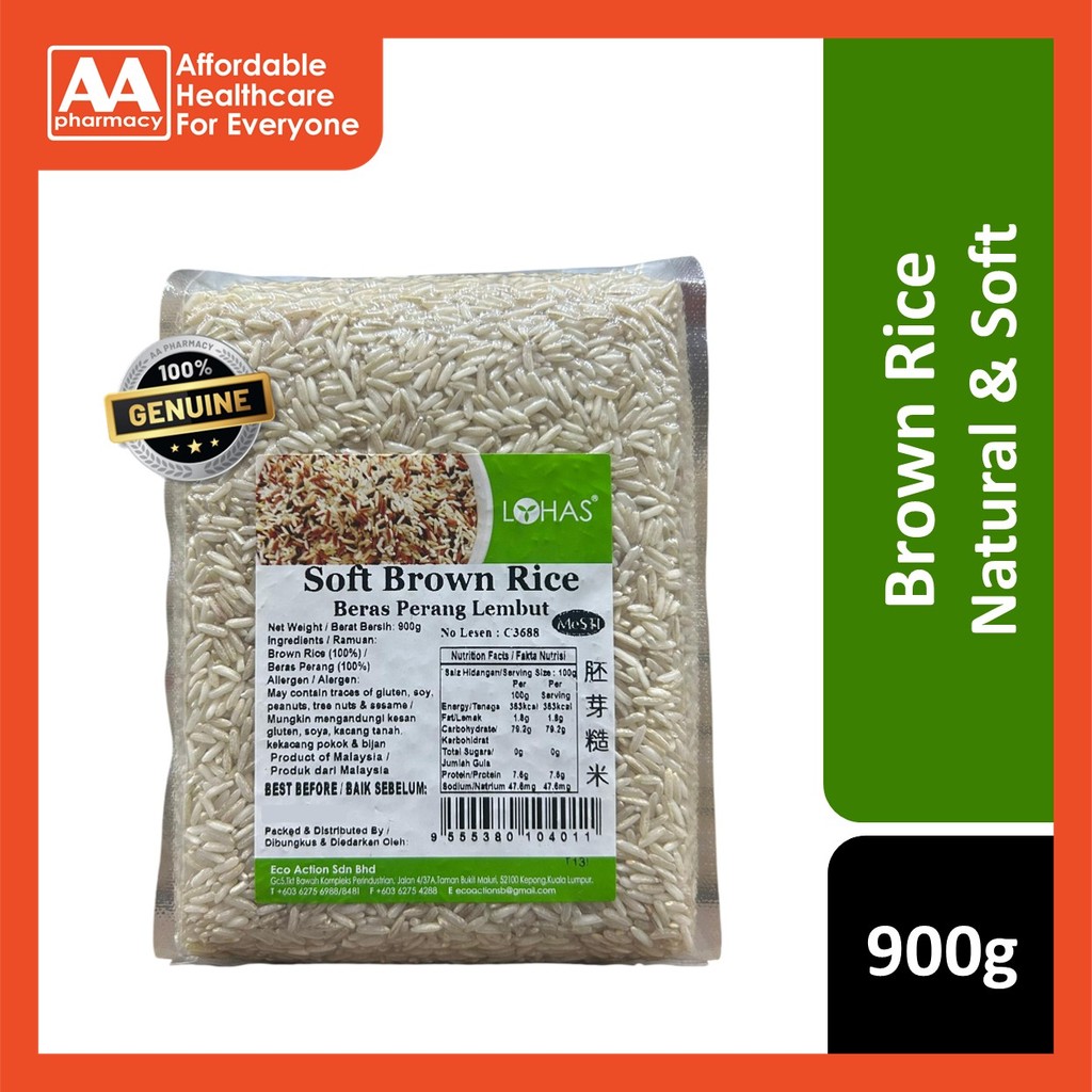Lohas Soft Brown Rice 900g | Shopee Malaysia