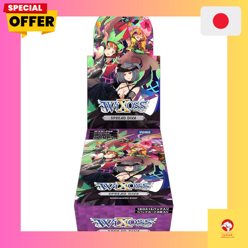 WIXOSS WXDi-P08 TCG Booster Pack SPREAD DIVA BOX | Shopee Malaysia