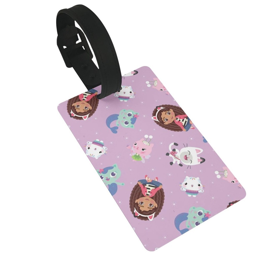 Gabby's Dollhouse Funny Luggage Tags Unique Travel Baggage Bag Tags ...