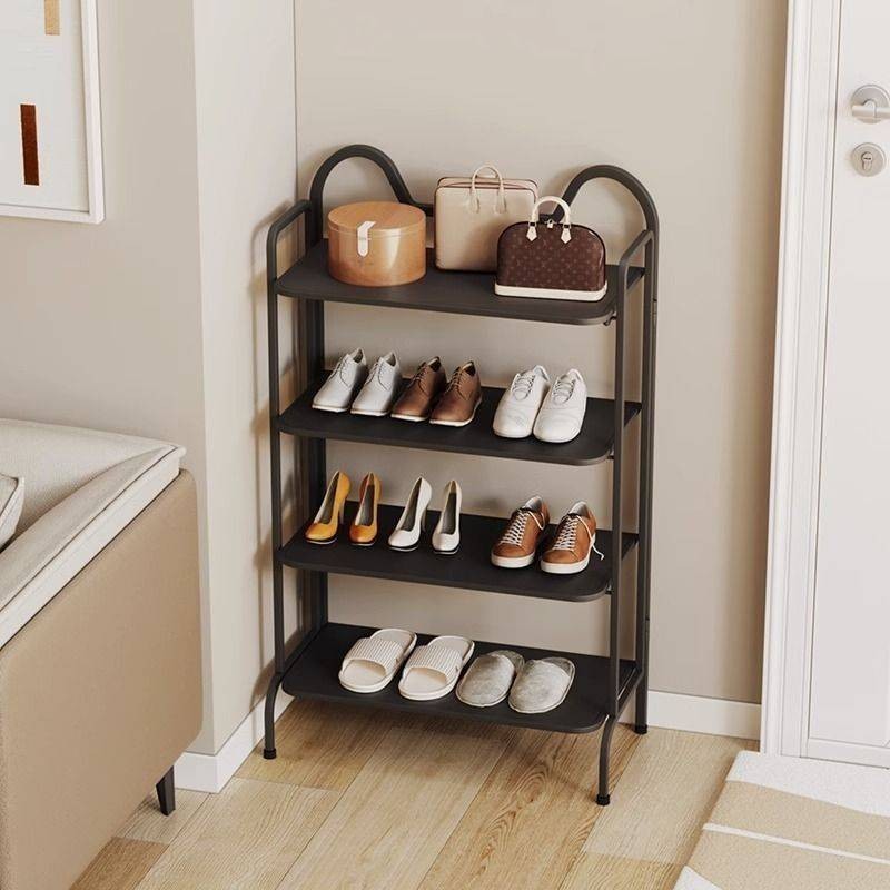 Multi layer iron shoe rack, slipper rack, corridor artifact storage ...