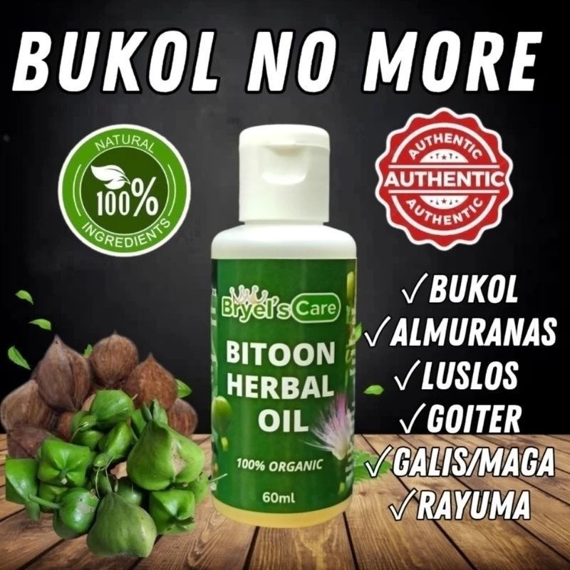 ARUGA BITOON HERBAL OIL 60ML NAKAKATULONG PANGTUNAW NG BUKOL BAWAL SA ...