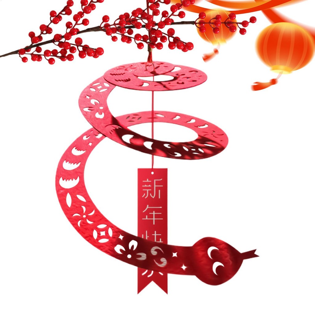 Year Of The Snake Ornaments Paper Lucky Snake Ornaments Cartoon New ...