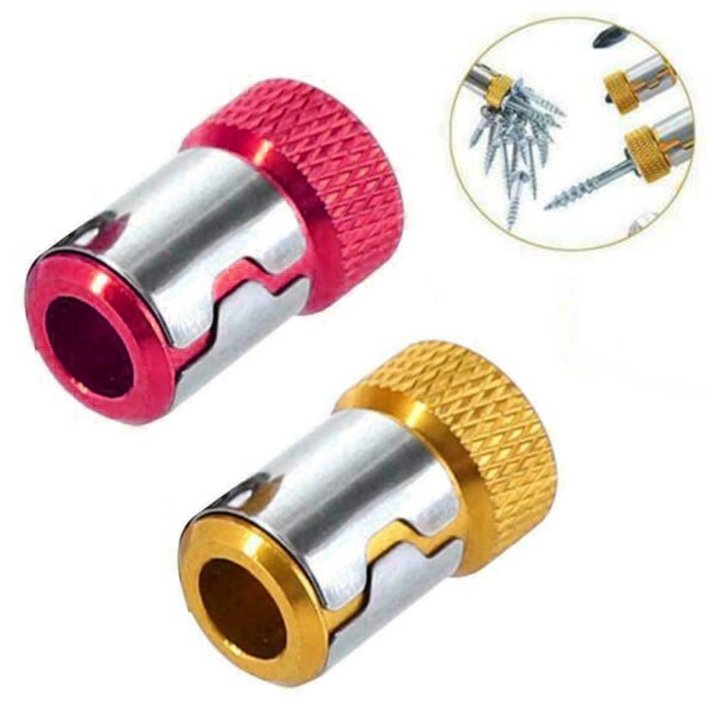 Practical Magnetic Ring Steel Sleeve for Electric Screwdriver Bit Stays ...