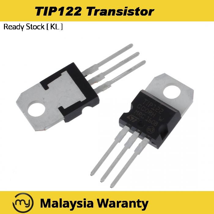 TIP122 Darlington Power Transistor NPN Arduino | Shopee Malaysia