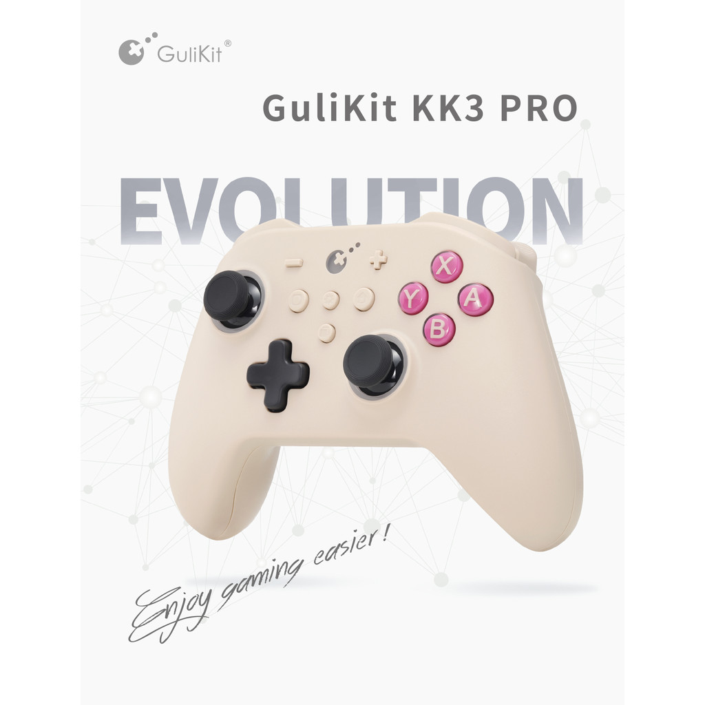 GuliKit KingKong 3 Pro Game Controller，KK33 NS38 Gamepad with Hall ...