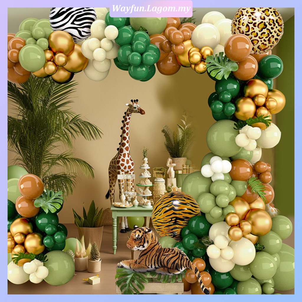 126Pcs Balloon Birthday Decoration Set Deco Birthday Parti Set Boy ...
