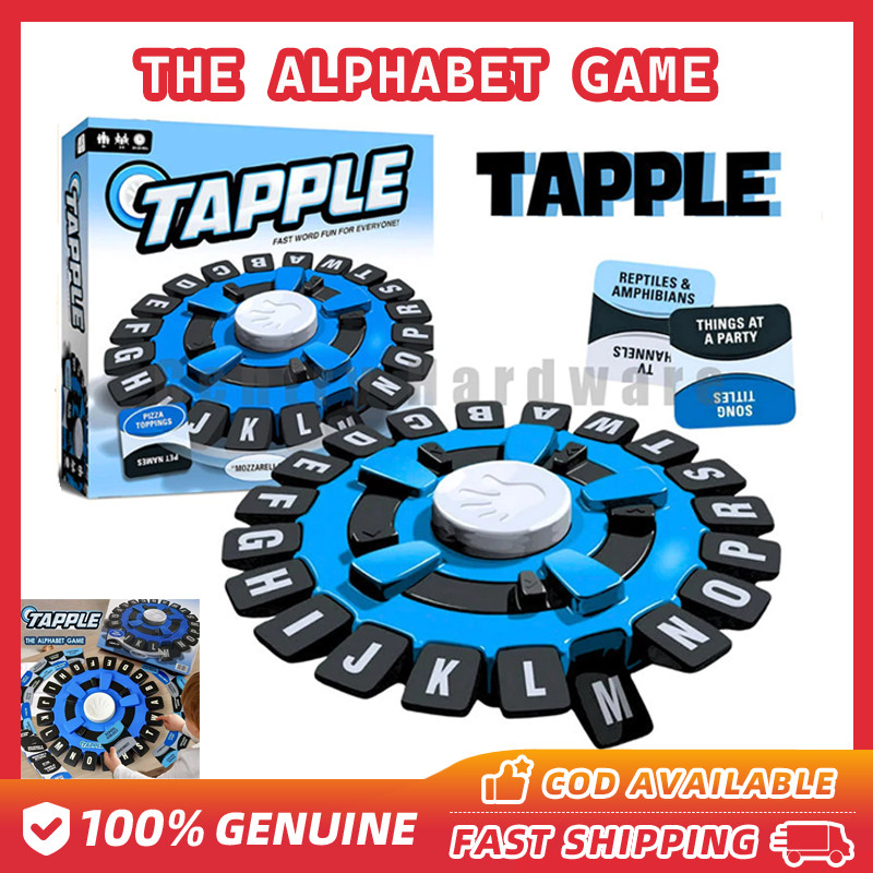 【Malaysia shipping】Tapple Board Game for Family & Friends | Fast-Paced ...