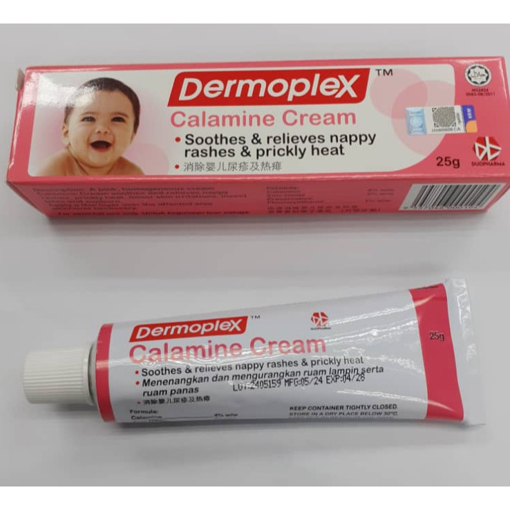 DERMOPLEX CALAMINE CREAM 25GM (EXP:06/2026) | Shopee Malaysia