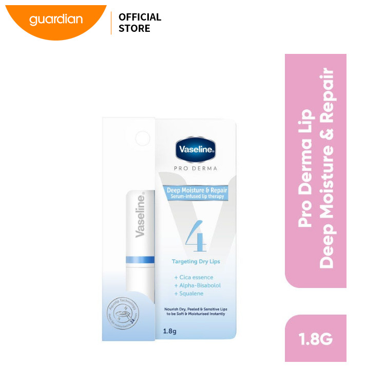 Vaseline Pro Derma Deep Moisture Repair Lip 1.8G | Shopee Malaysia