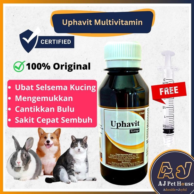 AJPET Uphavit Multivitamin Syrup 120ml | Shopee Malaysia