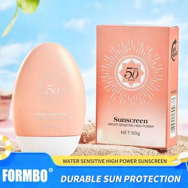 FORMBO SPF 50 Sunscreen – High Power, Long-Lasting Waterproof Sun ...