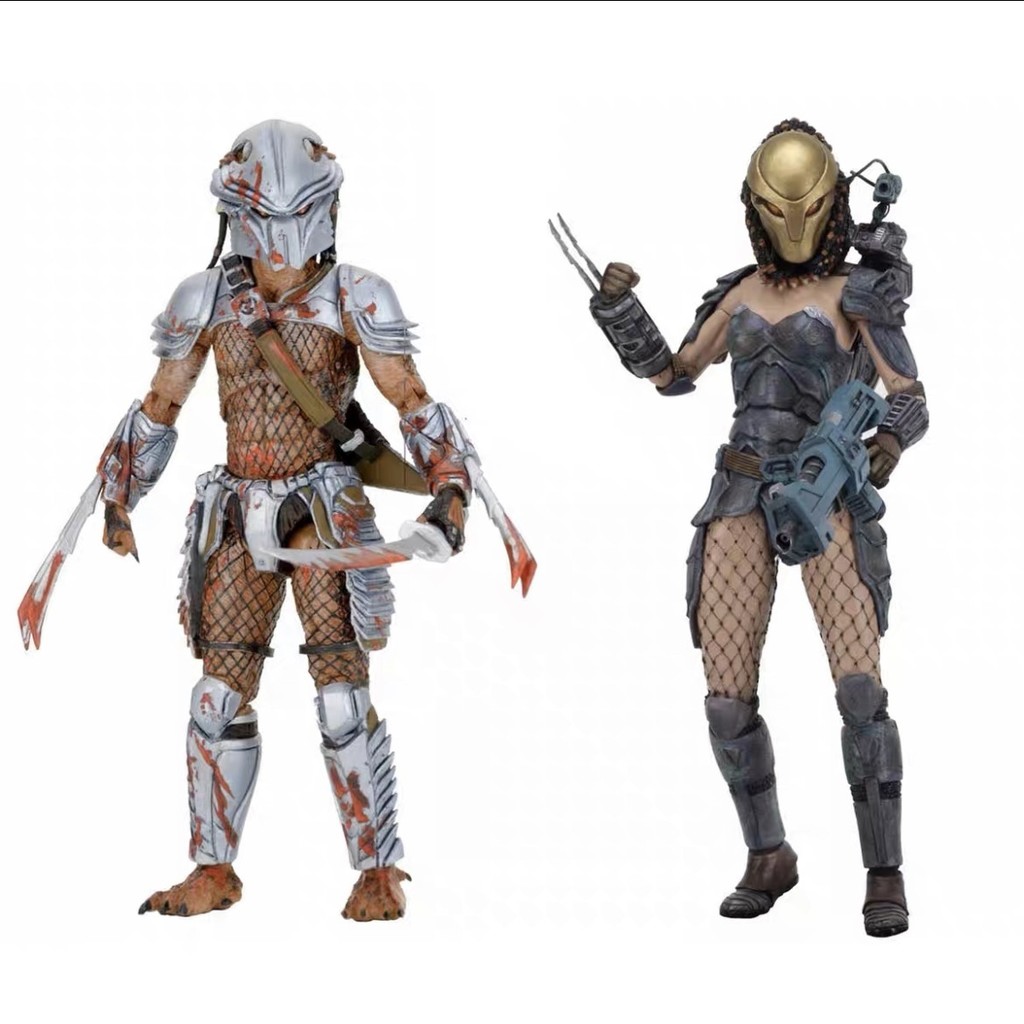 NECA Predator 18th Wave Female Predator Horn Movable Model Bulk Goods ...