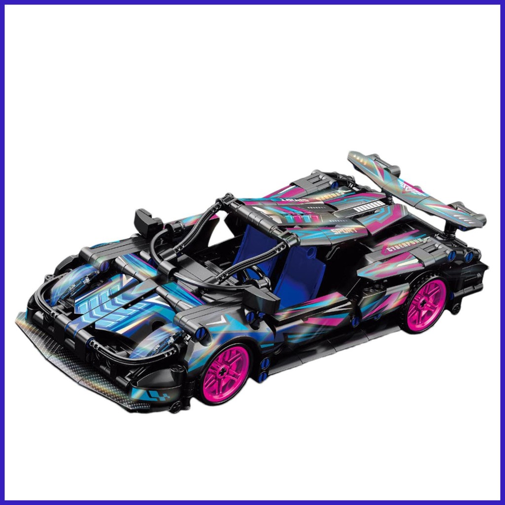 Racing Car Blocks Set Collectible Race Car Blocks Building Kit Toy ...