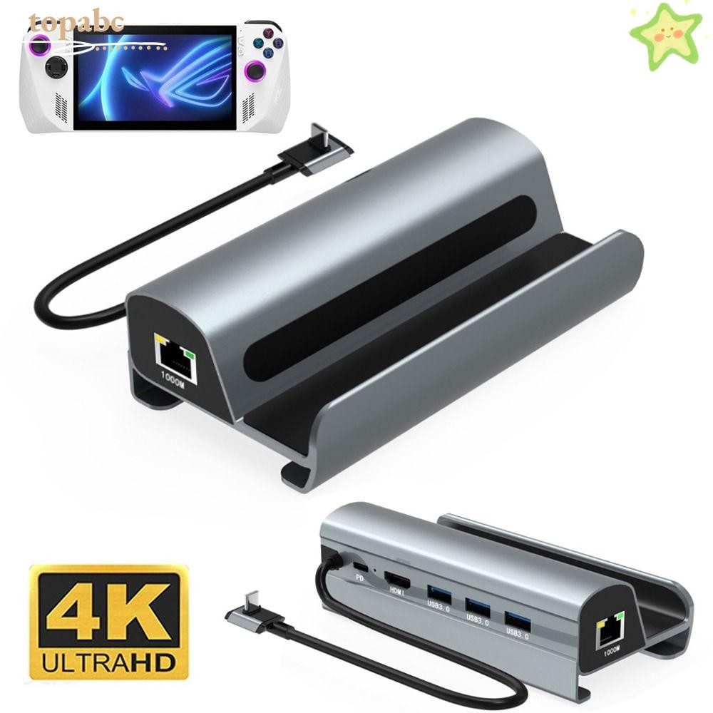 TOPABC Game Docking Station, 4K 60Hz USB 3.0 Handheld Console Base ...