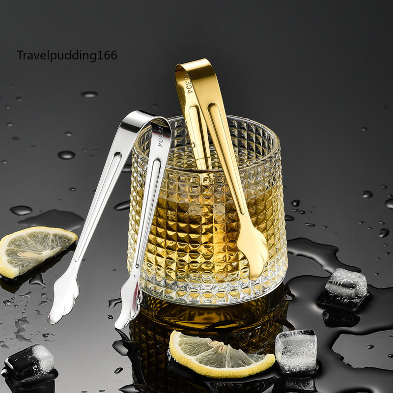 1PC 304 Stainless Steel Ice Cube Tong, Sugar Cube Tong, Mini Serving ...