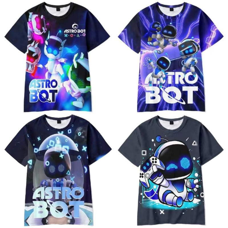astro bot tshirts for kids astro bot t shirt A22 | Shopee Malaysia