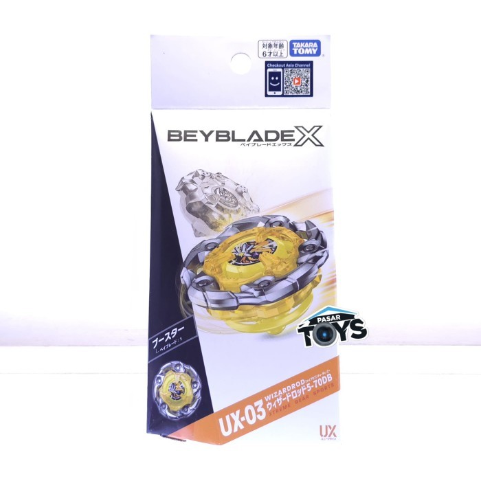Beyblade X Booster Wizard Rod 5-70DB UX-03 Takara Tomy | Shopee Malaysia