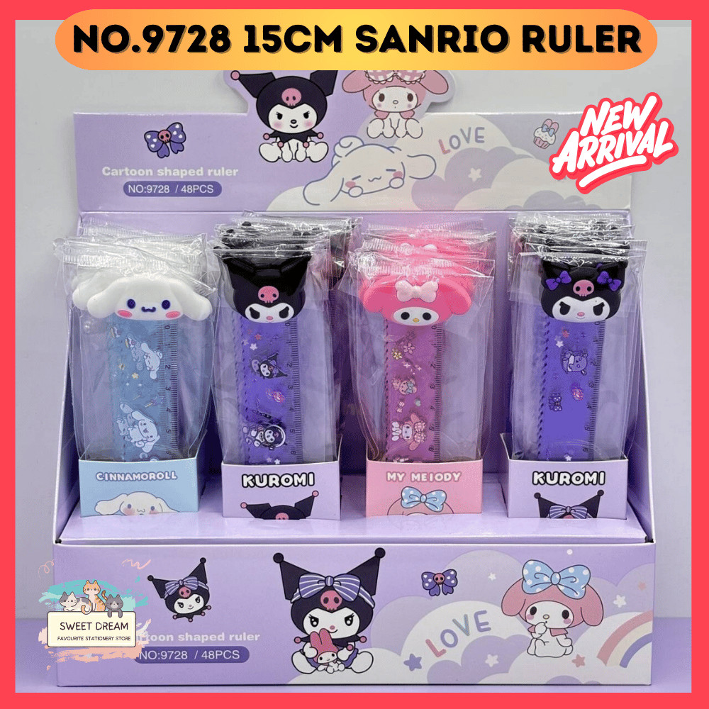 1 PCS NO 9728 Sanrio Kuromi / My Melody / Cinnamoroll Cute 15CM ...