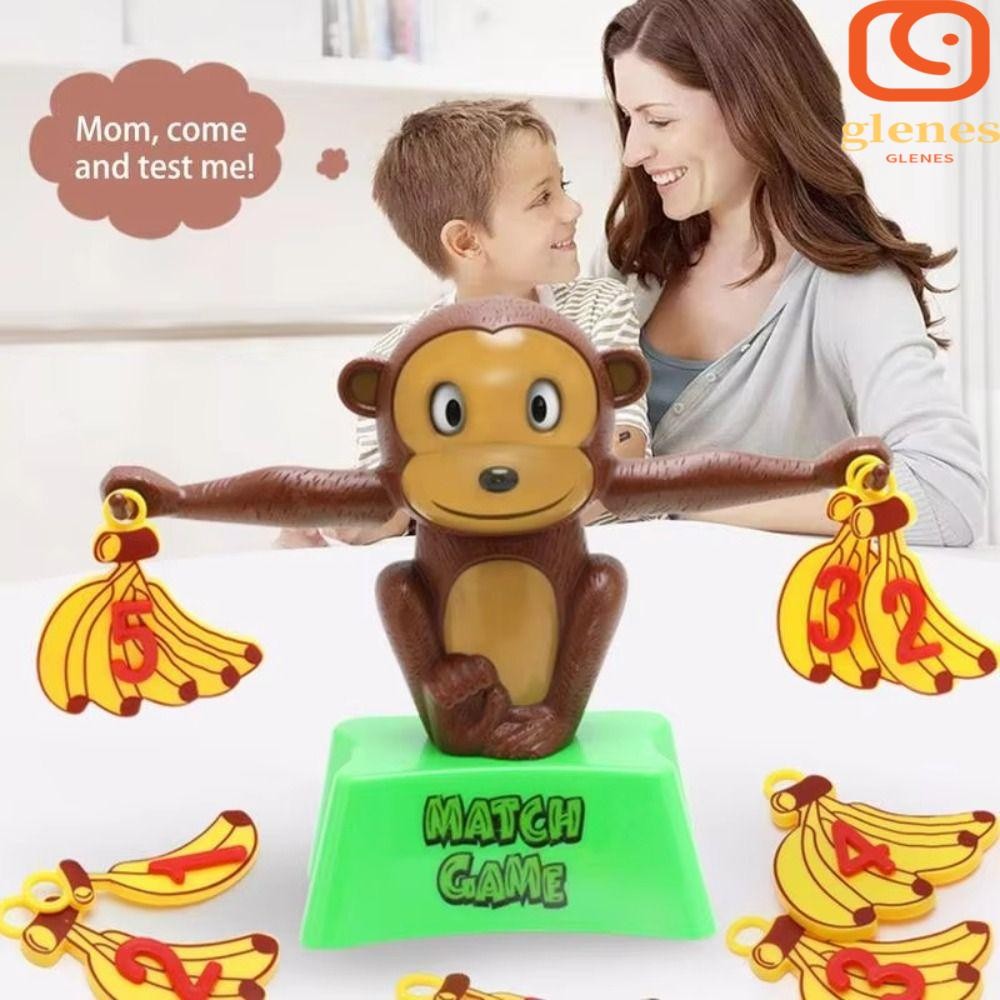 GLENES Digital Monkey Balance Scale, Interactive Learning Montessori ...