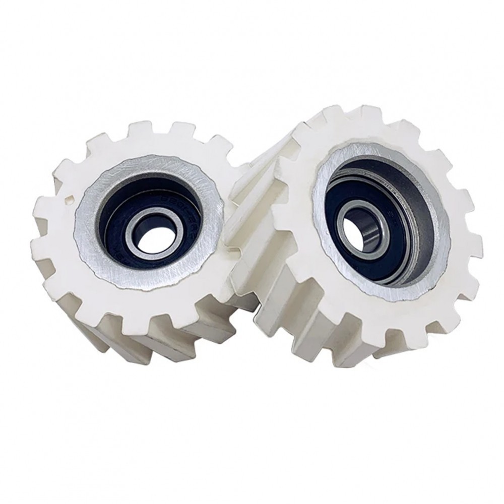 Robust Rubber Pressure Roller Wheels for Enhanced For Edge Banding ...
