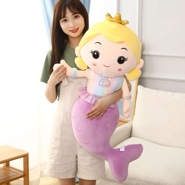 toys toys for kids girl Bantal ikan duyung comel super lembut anak patung ragdoll gadis ...