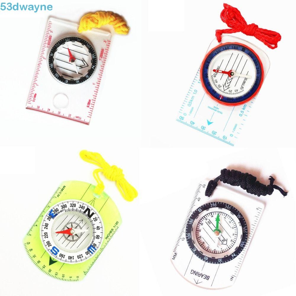 DWAYNE Compass Magnifying Portable Scale Ruler Orienteering Thumb ...