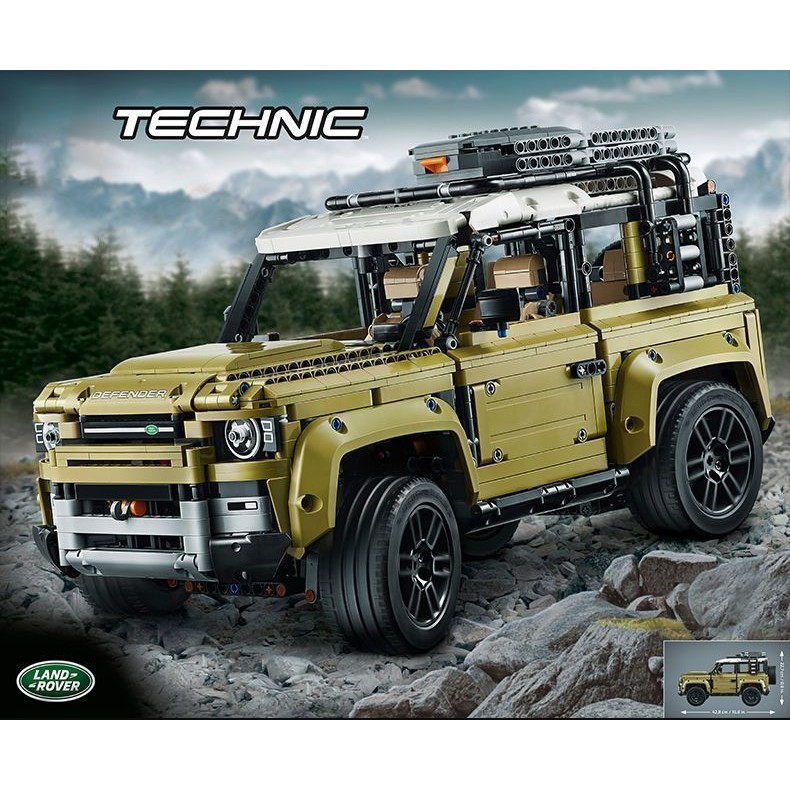 Building Block Toys-Land Rover Defender Building Blocks Off-Road ...