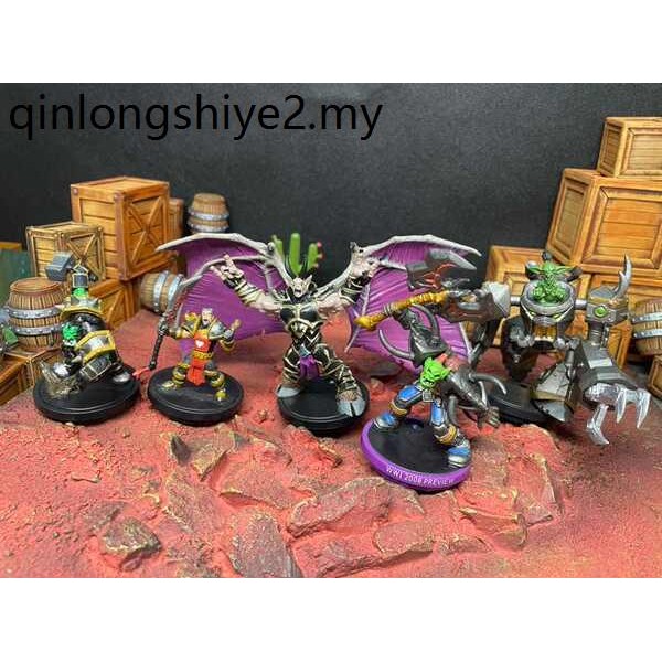 World of Warcraft Rare Warcraft Chess Death Mine Train King Fear Demon ...