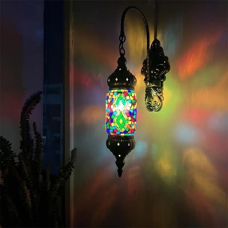 Mediterranean Wall Lamp Sconces for Living Room Bathroom Lights Turkish ...