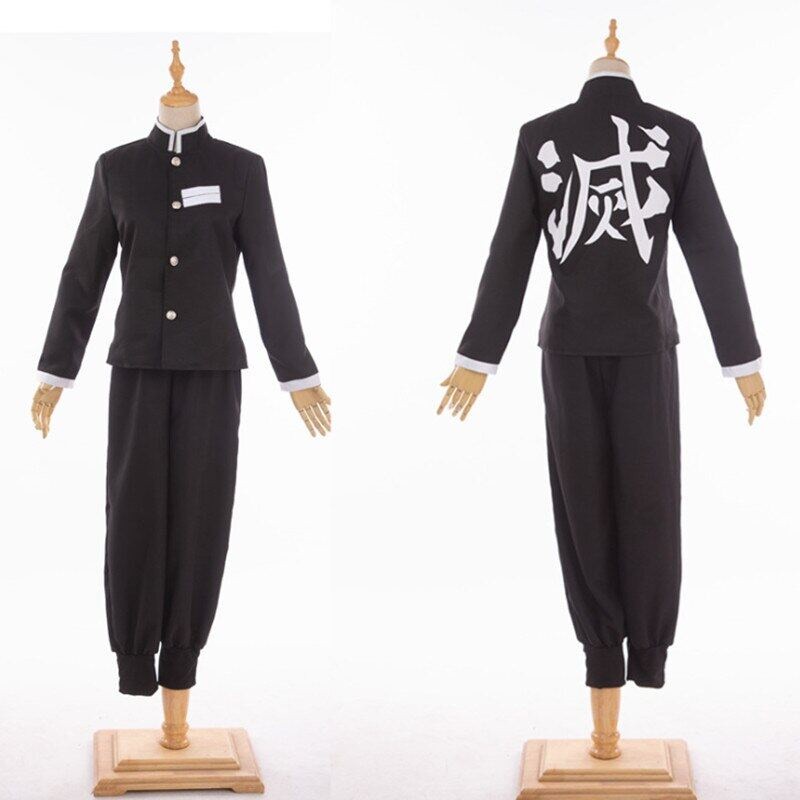 >JJ Adult and Kids Anime Demon Slayer Cosplay Costume Agatsuma Zenitsu ...