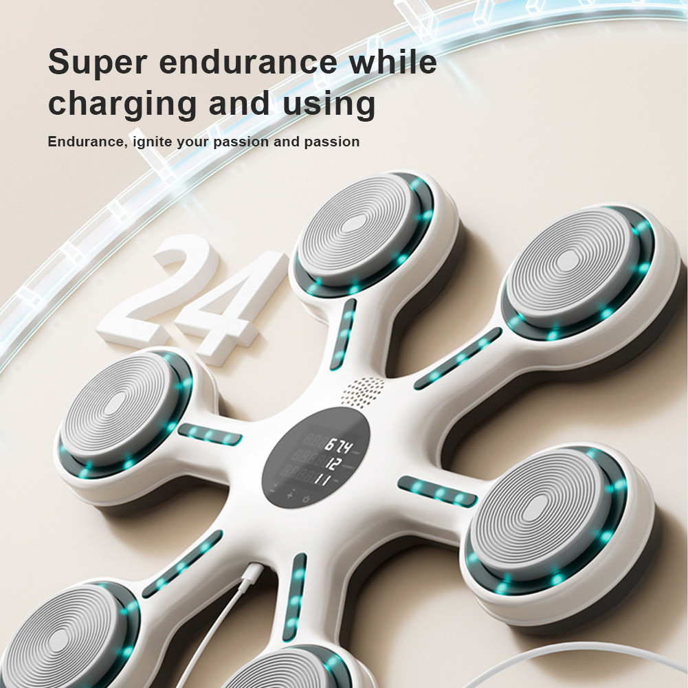 {Warm} Music Electronic Boxing Wall Target Machine, Machine with 6 ...