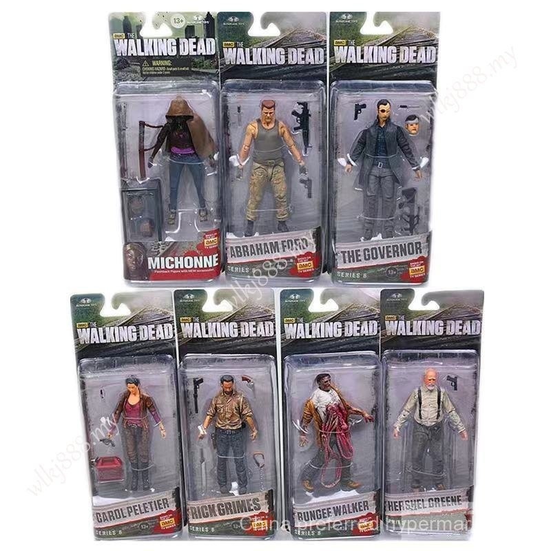The Walking Dead Rick Grimes THE GOVERNOR BUNGEE WALKER Hershel Greene ...