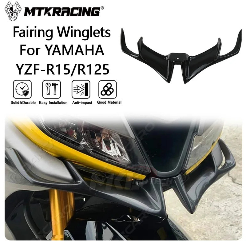 MTKRACING Deflector For YAMAHA YZF-R15 YZF-R125 V3.0 2017-2020 Front ...