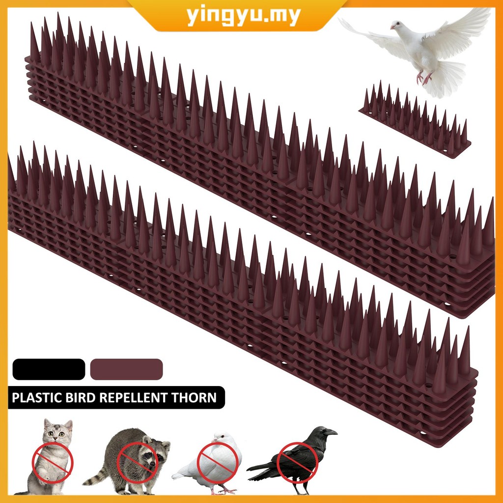 12Pcs Bird Spikes Cuttable Bird Repellent Spikes Easy to Install Anti ...