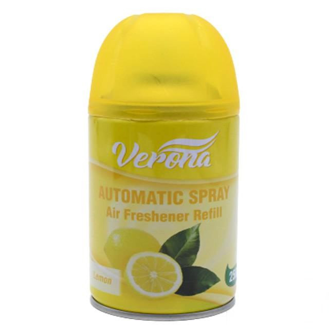 Verona Lemon Auto Air Spray Freshener Refill 250ML | Shopee Malaysia