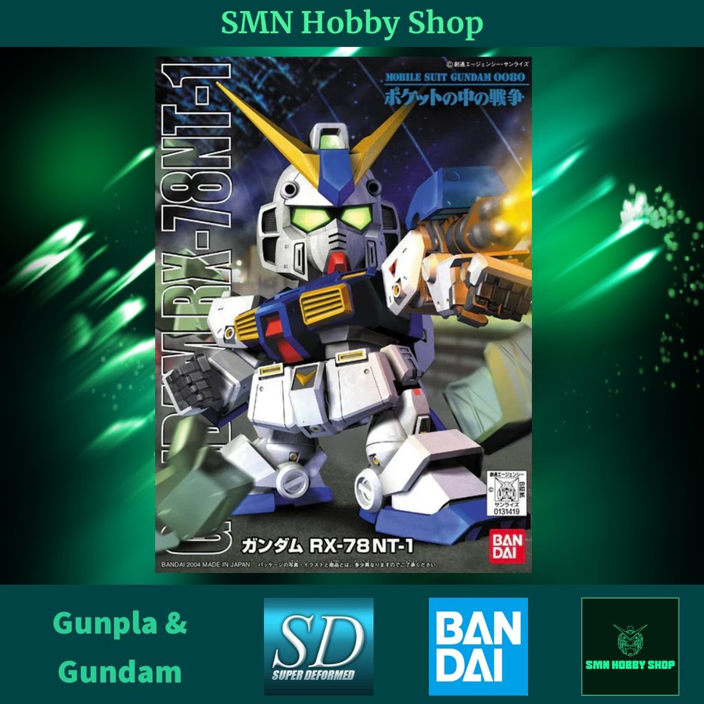 SDBB Super Deformed Gundam NT-1 Alex 273 Gunpla Gundam Toys Plastic ...