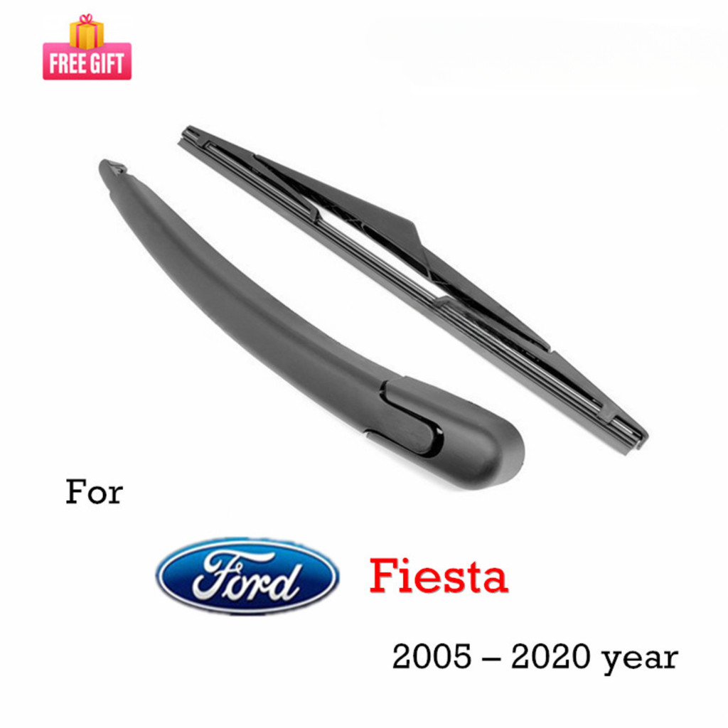 Ford Fiesta Rear Wiper Assembly (Set/Arm/Blade/Rubber/Nut Cover Cap ...