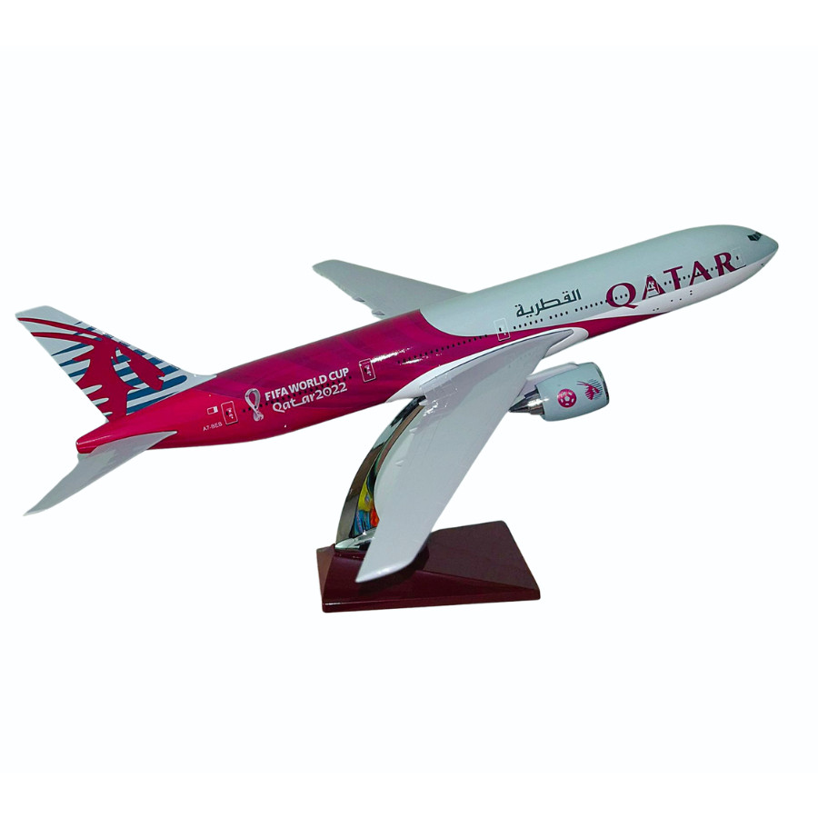 47cm Qatar Airways FIFA World Cup 2022 B777-300ER Metal Aircraft ...