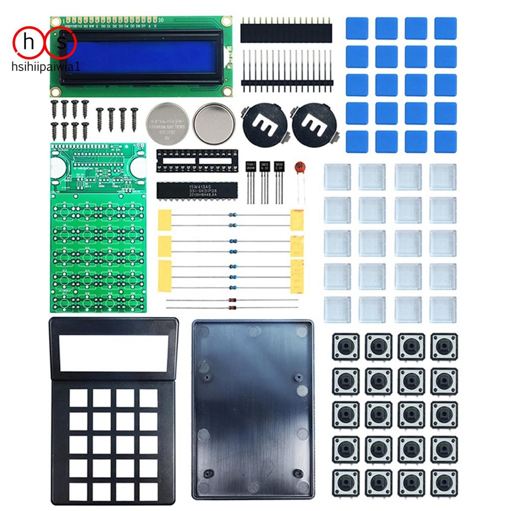 LCD1062 Calculator Electronic Production DIY Kit for College High ...