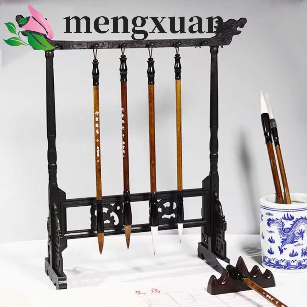 MENGXUAN Calligraphy Brush Hanging Rack, Desktop Organizer Desktop ...