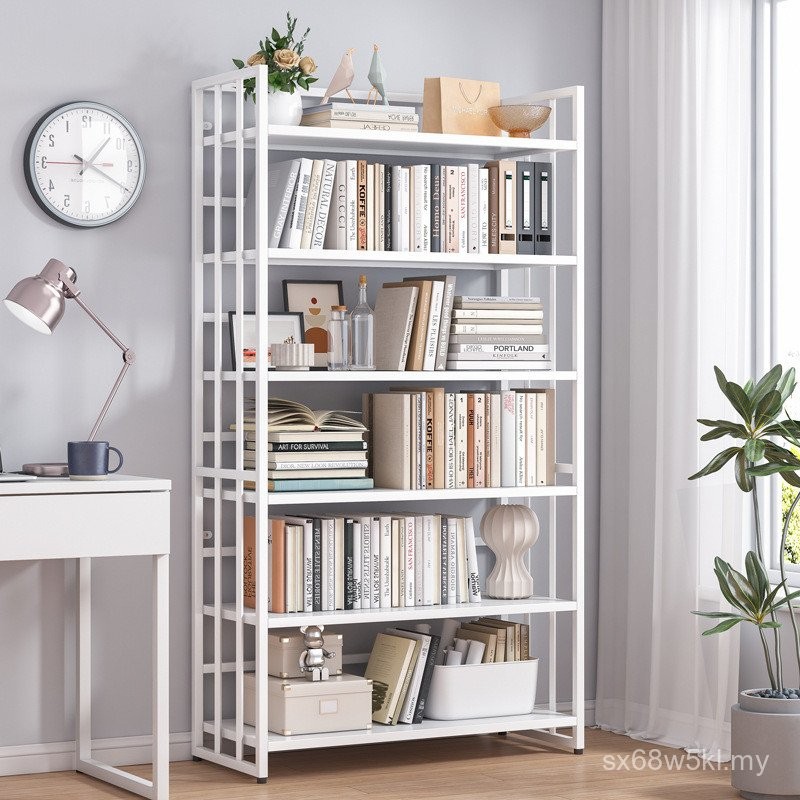 Rak buku besi tempa rak lantai ruang tamu rak paparan rumah banyak ...