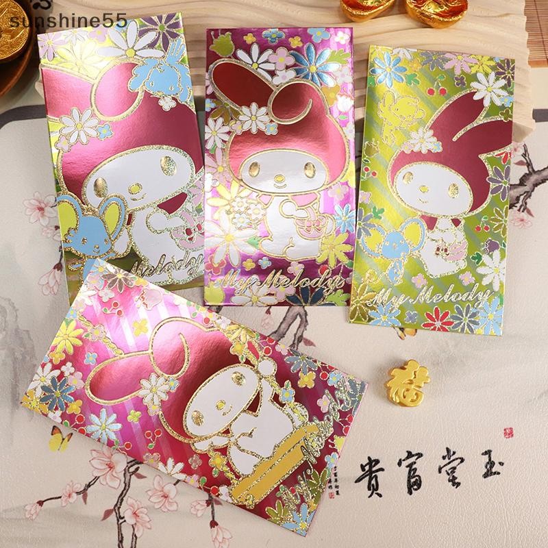 Sun 6pcs Sanrio Hello Kitty Chinese New Year Red Packet Cute Animation ...