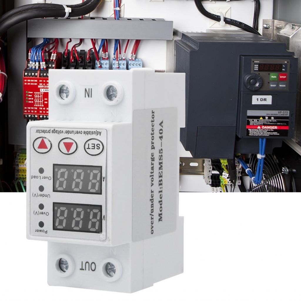 Supergoodsales BERM @ BEMS5-40A 230V 40A Intelligent Digital Over ...