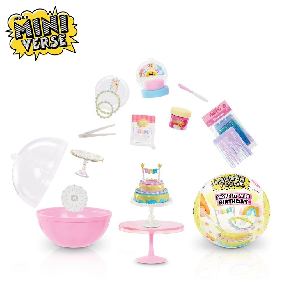 MGA's Miniverse Celebration with Accessories Playset | Shopee Malaysia