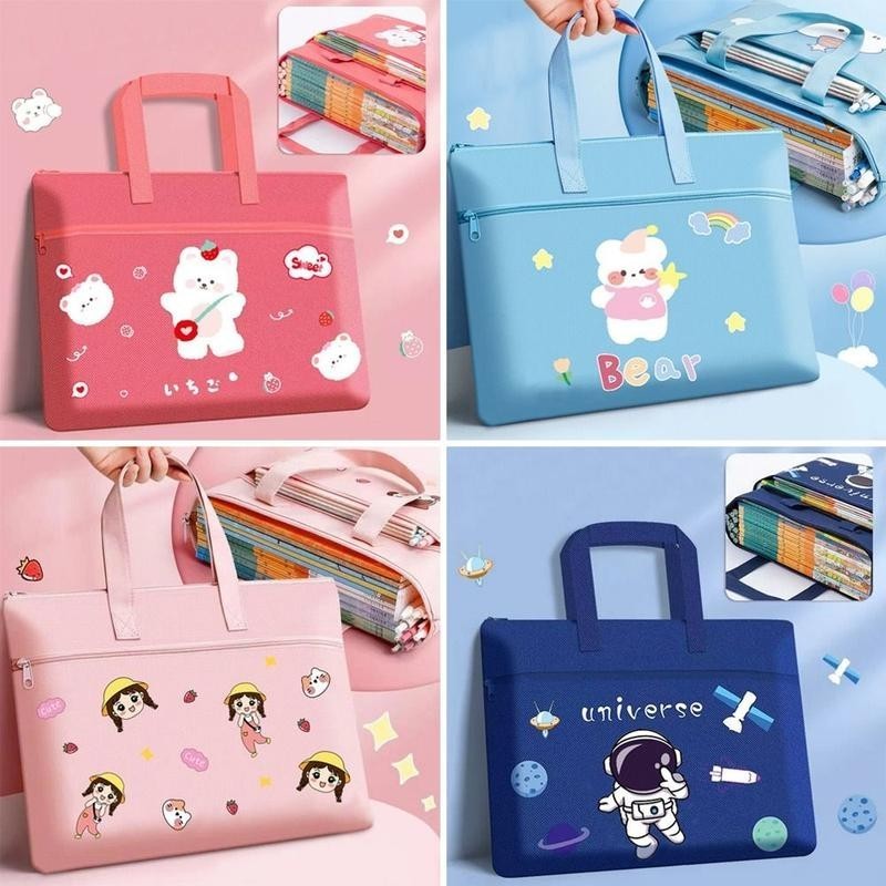 【SalesWithJoy】Tuition Bag Tote Bag School Children Tuition Bag Cartoon ...