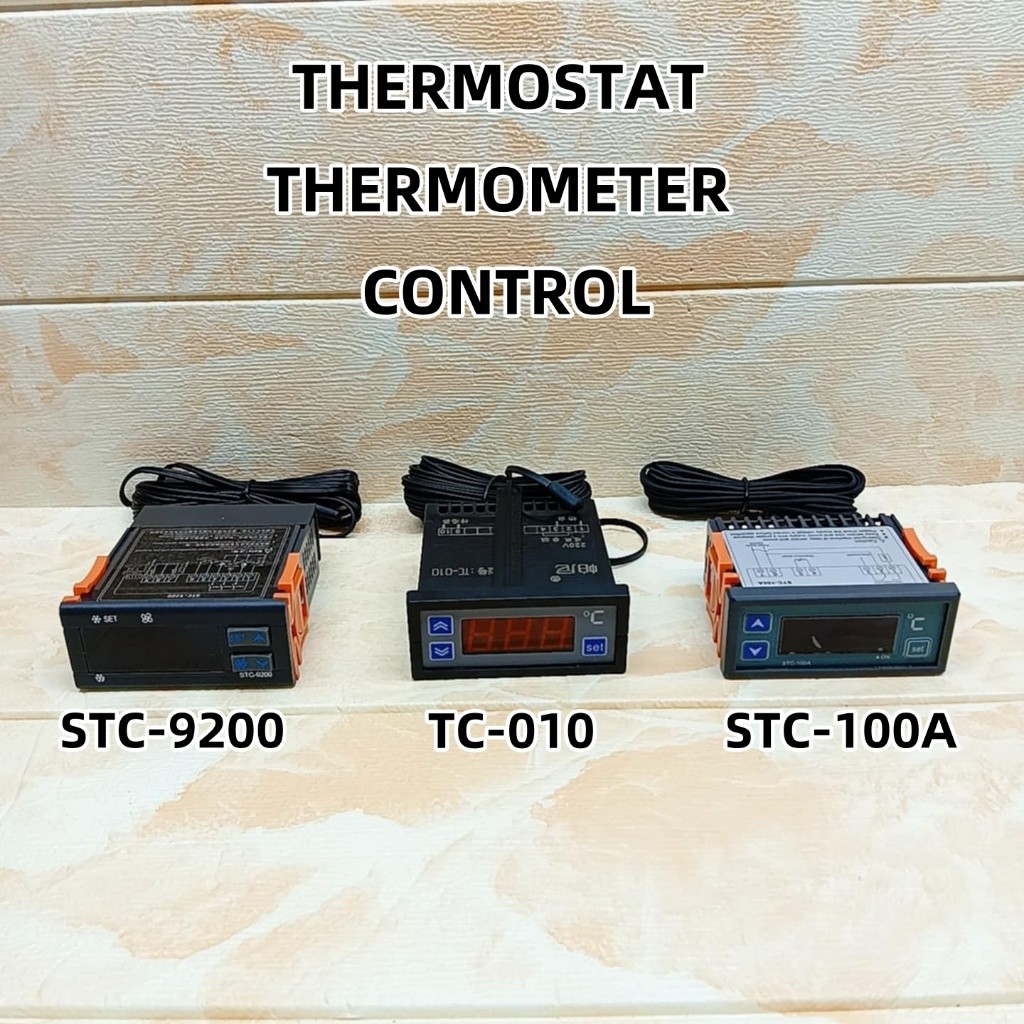 THERMOSTAT THERMOMETER CONTROL MULTIFUNCTION DIGITAL DISPLAY ...