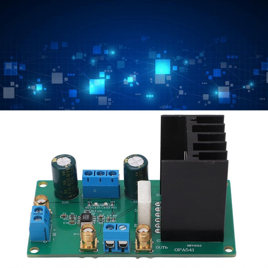 Yohooo OPA541 Low Frequency Power Amplifier Module 5A 10?40V Audio Board with Heat Sink Sheet ...